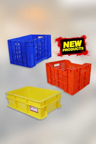 Plastic Crates Manufacturers in Delhi, India- Croma Plast